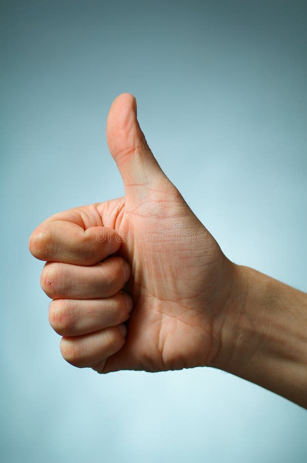 Be positive hand stock photo. Image of hand, abstract - 2103780