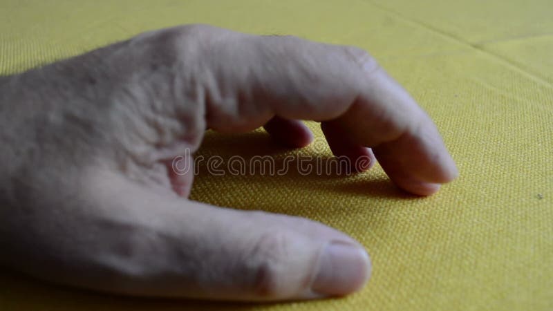 Hand Tapping while Waiting on the Table Stock Video - Video of ideas ...