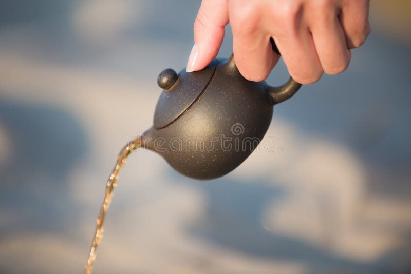 Tea pot stock image. Image of culture, china, black - 120788923