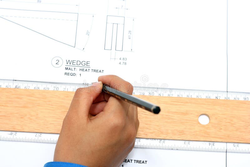 Hand with Technical Drawing Stock Image - Image of technical, gear ... Hand with Technical Drawing Stock Image - Image of technical, gear ...