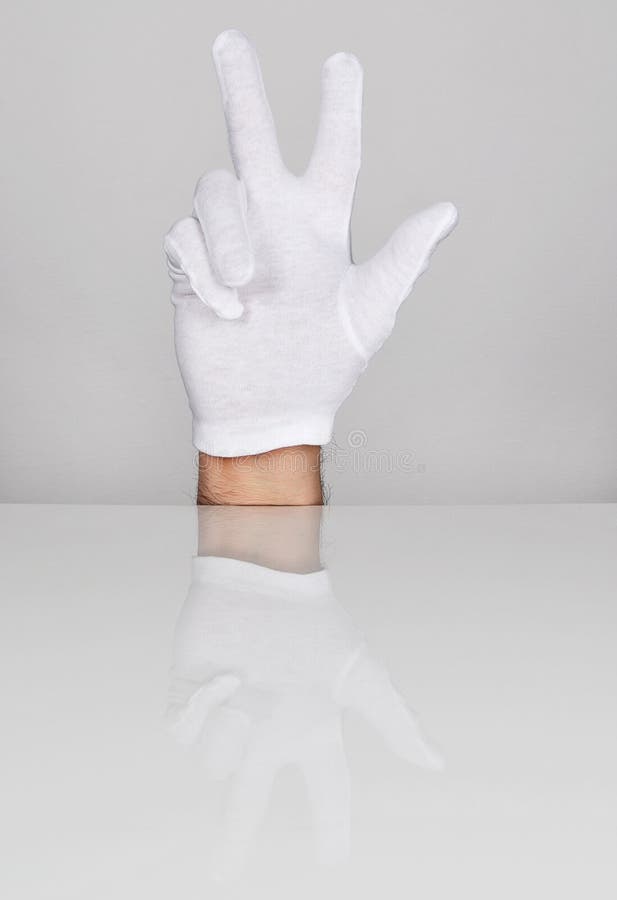 Three Fingers Pointing Upwards. Stock Photo - Image of hand, three ...