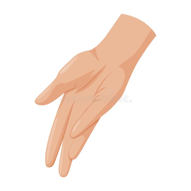 Hand Throwing Something or Invisible Objects. Hand Throwing Away Stock ...