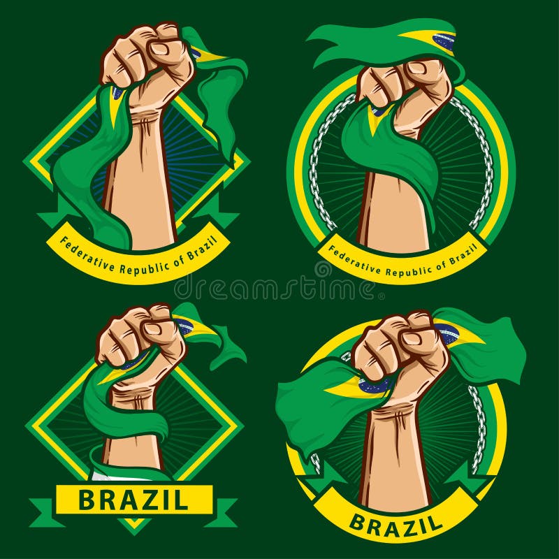 Fist Hands with Argentina Flag Illustration Stock Vector - Illustration ...