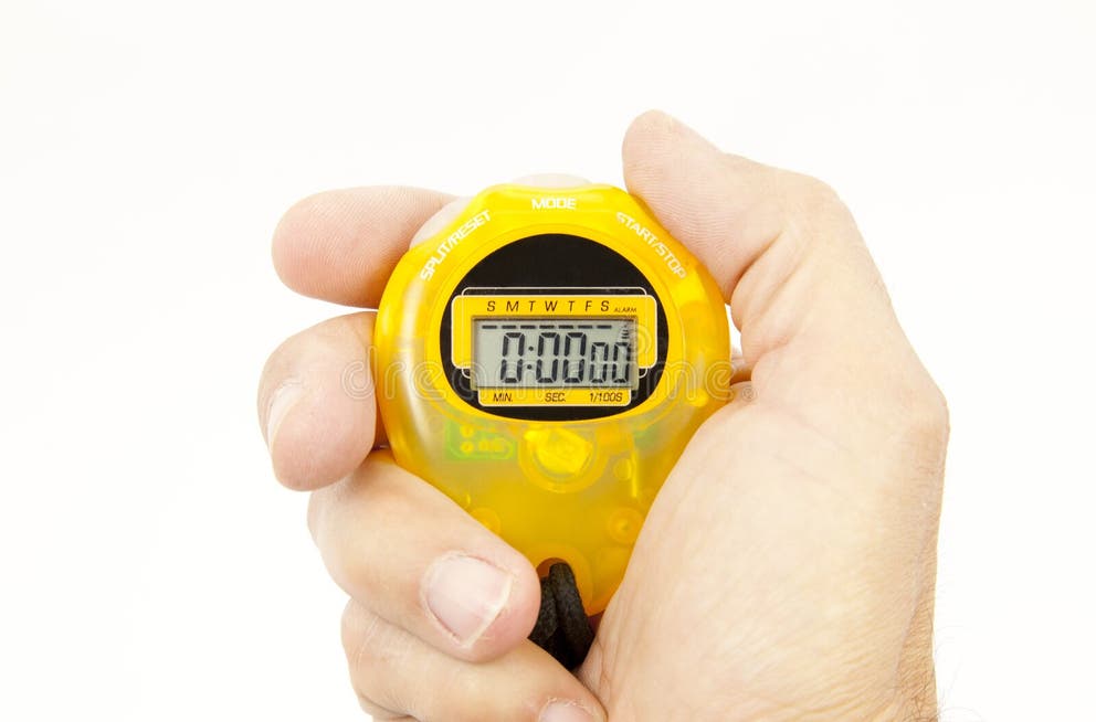 Hand Timer stock image. Image of stopwatch, hand, background - 24189145