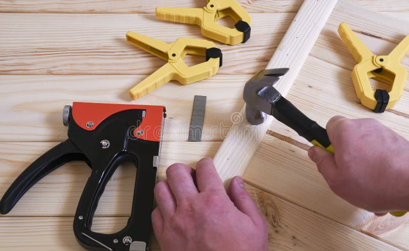 Hand Tool Quick-clamping Clamps Stock Image - Image of maintenance ...