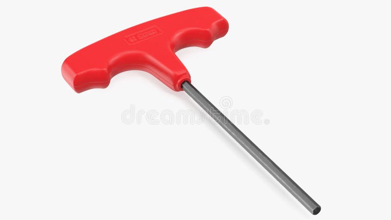 Hand Tool with T-Bar Hex Key Design Stock Photo - Image of mechanical ...