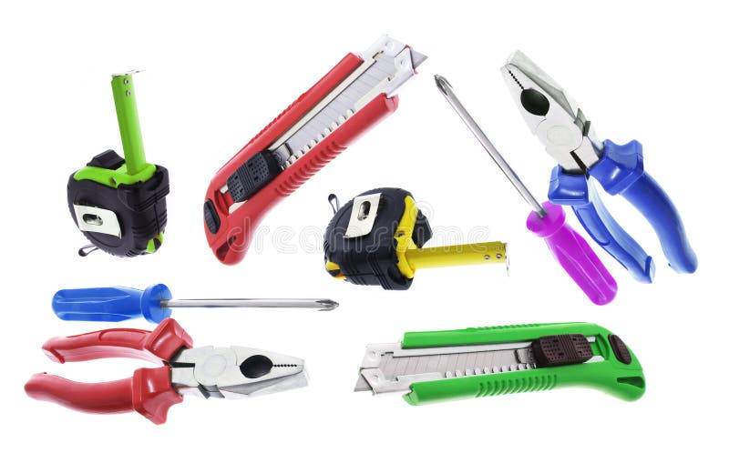 Hand Tools stock image. Image of measuring, knives, tools - 9321559