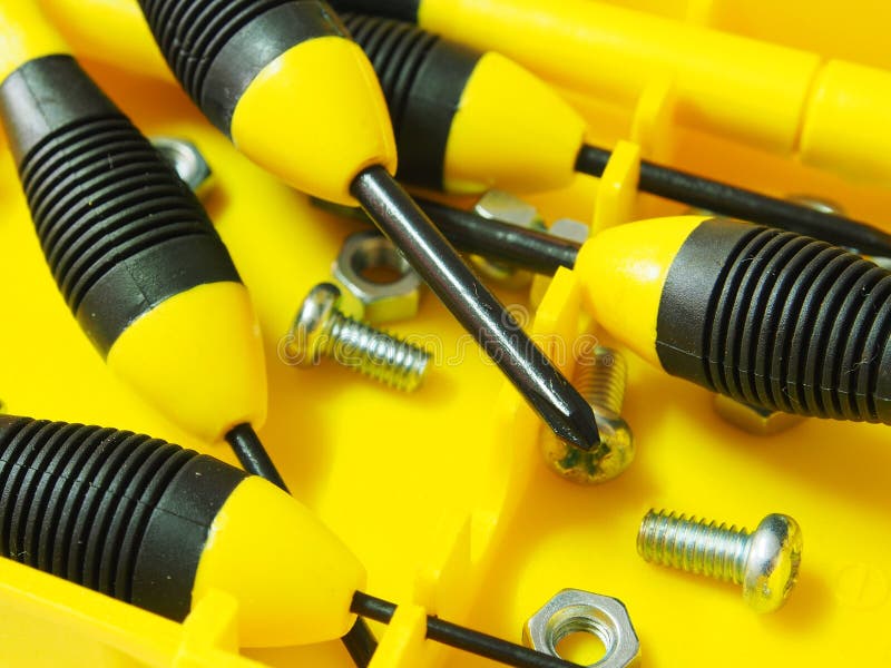 Hand Tools, Screwdriver Set Stock Image - Image of hardware, hand: 40682709