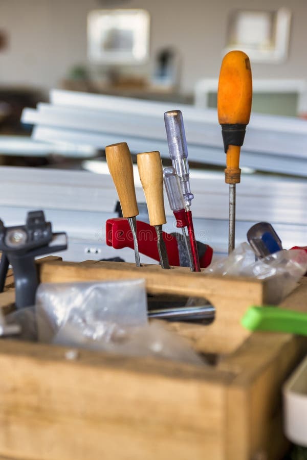 Hand tools stock image. Image of build, repair, maintenance - 269337303