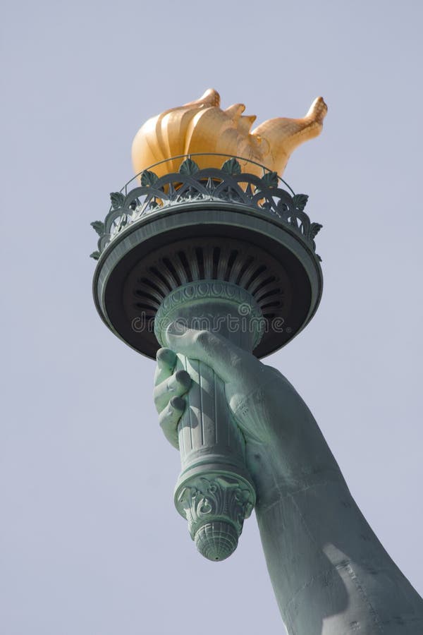 The torch of Lady Liberty stock image. Image of freedom - 121047305 The torch of Lady Liberty stock image. Image of freedom - 121047305