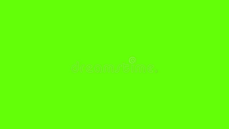 Hand Touch Click Icon Animation with Green Screen. Single Blue Hand ...