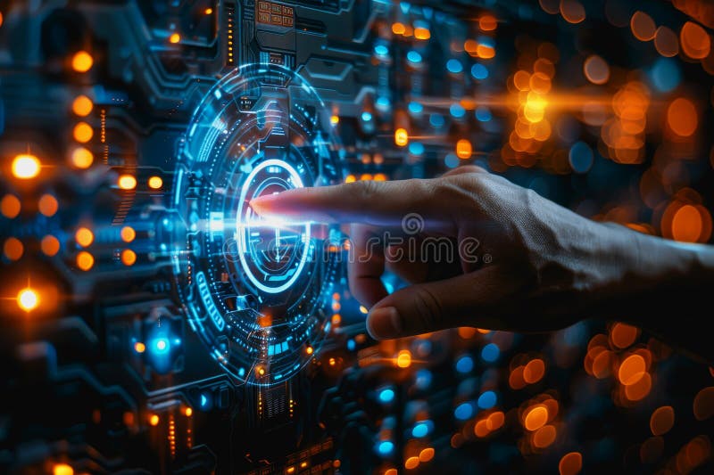 Hand Touch Holographic User Interface, Digital and Innovation ... Hand Touch Holographic User Interface, Digital and Innovation ...