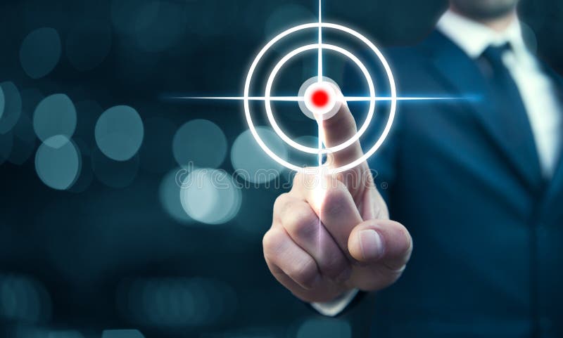 Hand Touch Virtual Icon Social Network Stock Photo - Image of internet ...