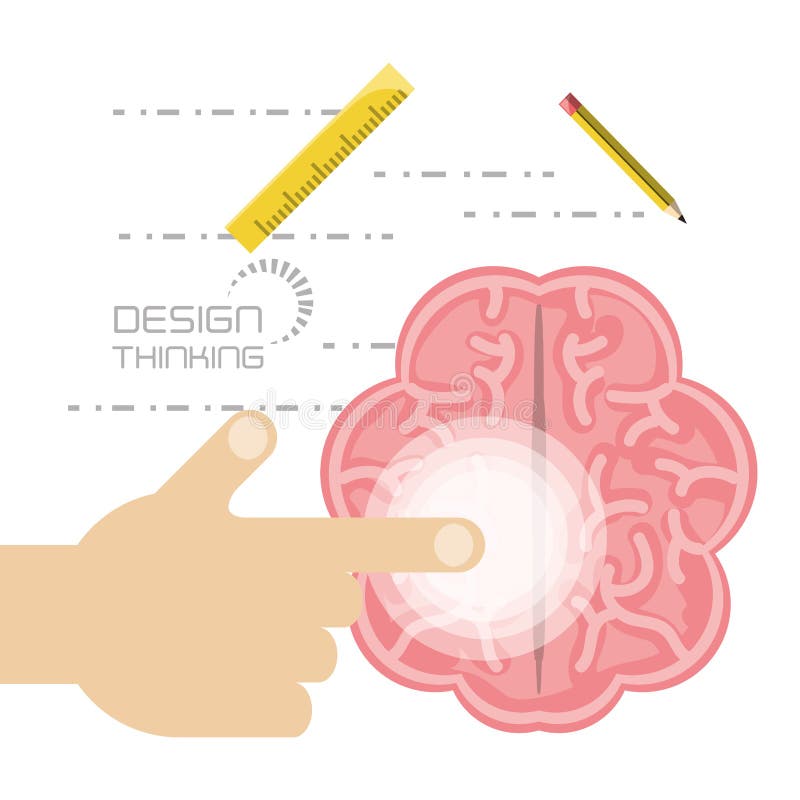 Design thinking concept stock vector. Illustration of abstract - 114362468