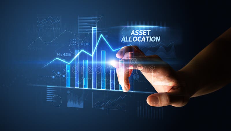 Hand Touching Business Concept Concept Stock Photo - Image of ...