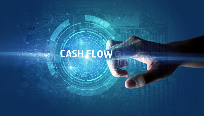 Cash Flow Button Virtual Screen Stock Photos - Free & Royalty-Free ...