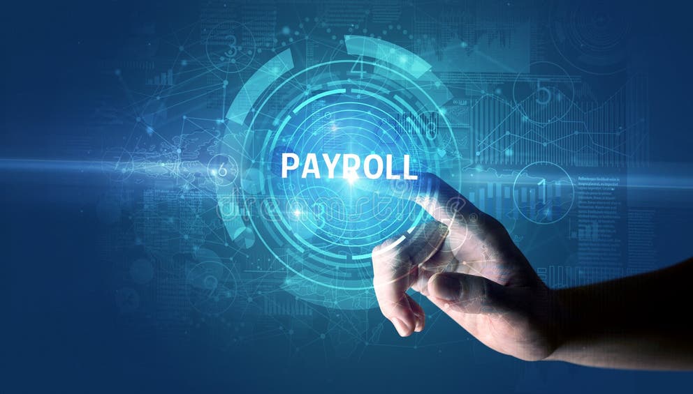 Hand Touching Business Concept Button Stock Image - Image of click ...