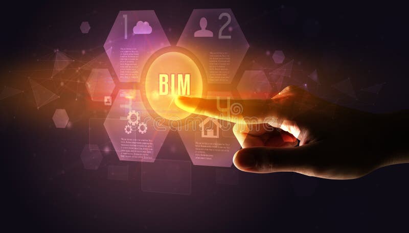 Hand Touching Digital Button Concept Stock Photo - Image of accepted ...