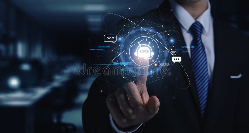 Hand Touching Digital Chatbot for Provide Access To Information and ...