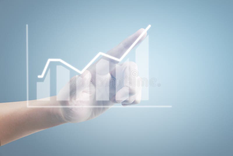 Hand Touching Graphs of Financial Indicator and Accounting Market ...