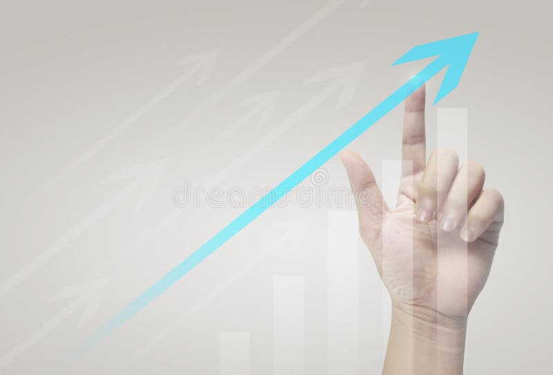 Hand Touching Graphs of Financial Indicator and Accounting Market ...