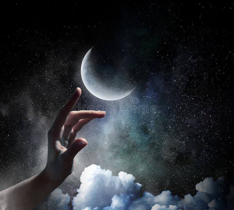 Touching Moon Stock Photos - Download 302 Royalty Free Photos