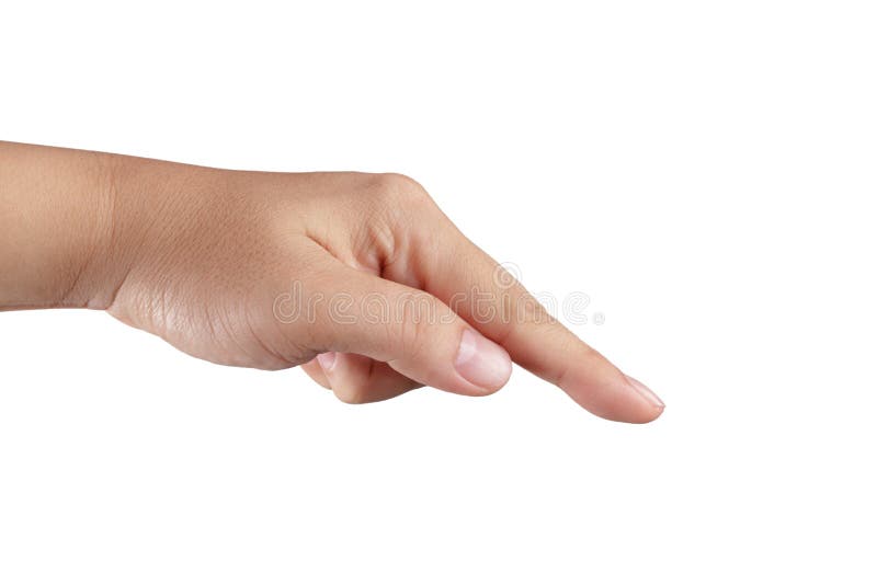 Hand touching screen stock image. Image of isolated, freedom - 25880475