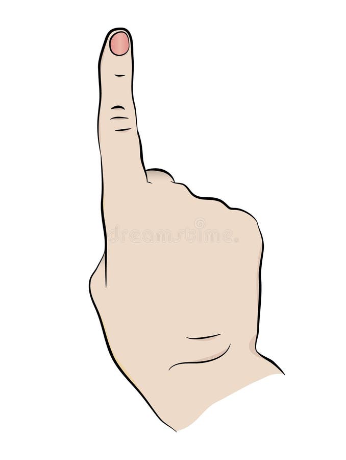 Forefinger Stock Illustrations – 8,626 Forefinger Stock Illustrations ...