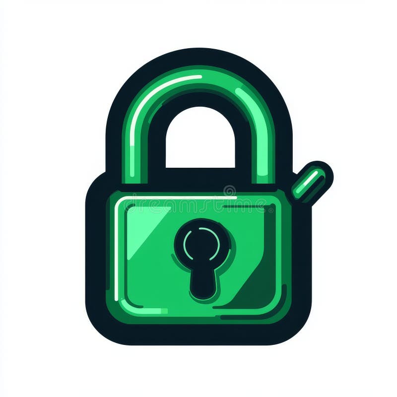 A Hand Touching the Unlock Symbol on a Digital Lock Icon Embodies the ...
