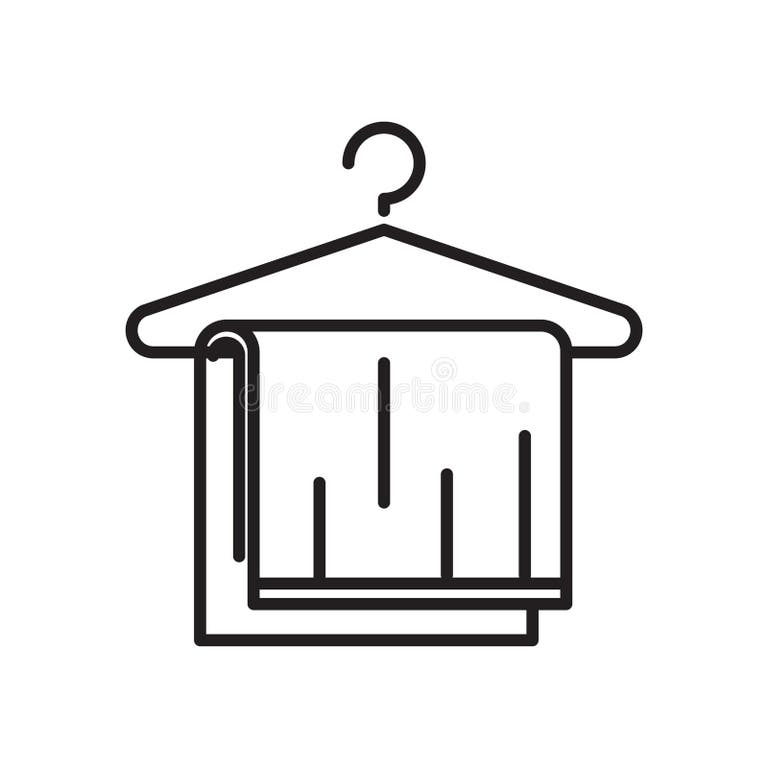 Hand Towel. Vector Illustration Decorative Design Stock Vector ...