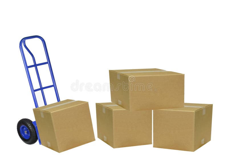Hand truck mover stock image. Image of hands, hand, shopping - 14860767