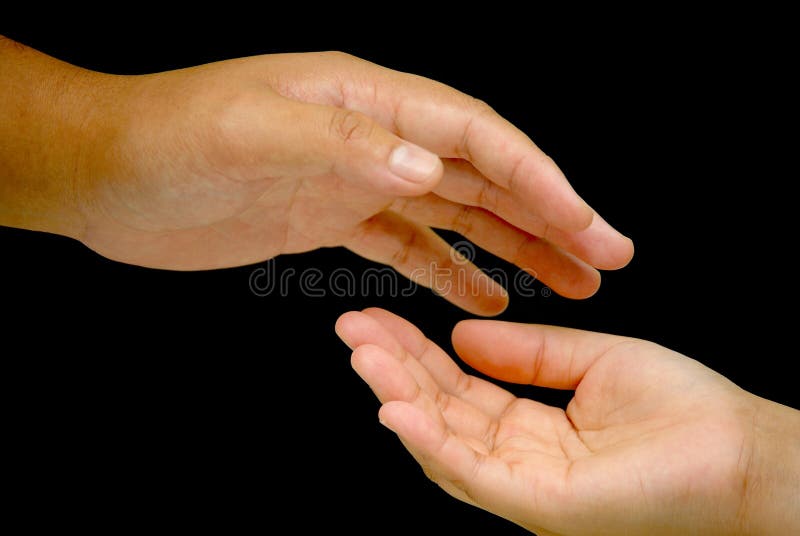 A Hand Trying To Hold Another Hand Picture. Image: 6147074