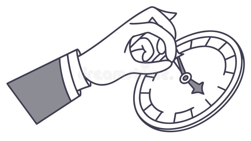Turning Clock Hands Stock Illustrations – 73 Turning Clock Hands Stock ...