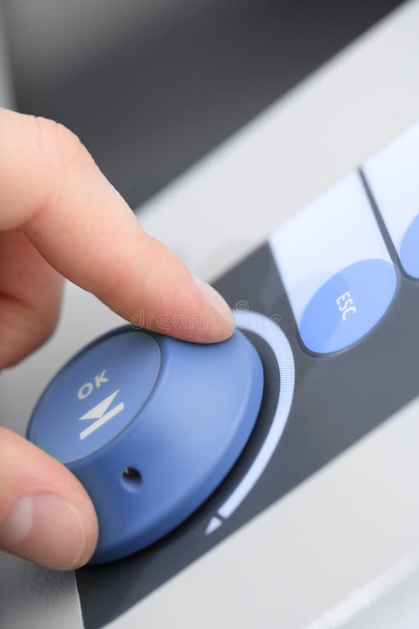 Hand Turning the Handle of Equipment Stock Image - Image of abstract ...