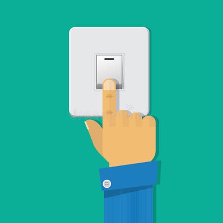 Turn Off Light Cartoon Stock Illustrations – 550 Turn Off Light Cartoon ...