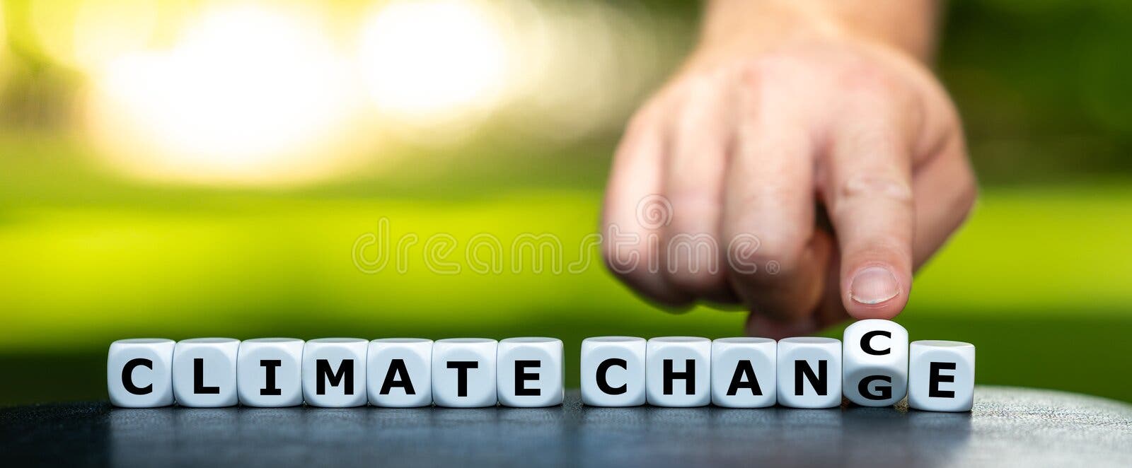 Hand Turns Dice and Changes the Word `unlucky` To `lucky`. Stock Photo ...