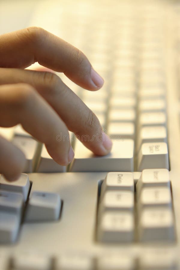 Hand typing stock photo. Image of communication, formal - 40855824