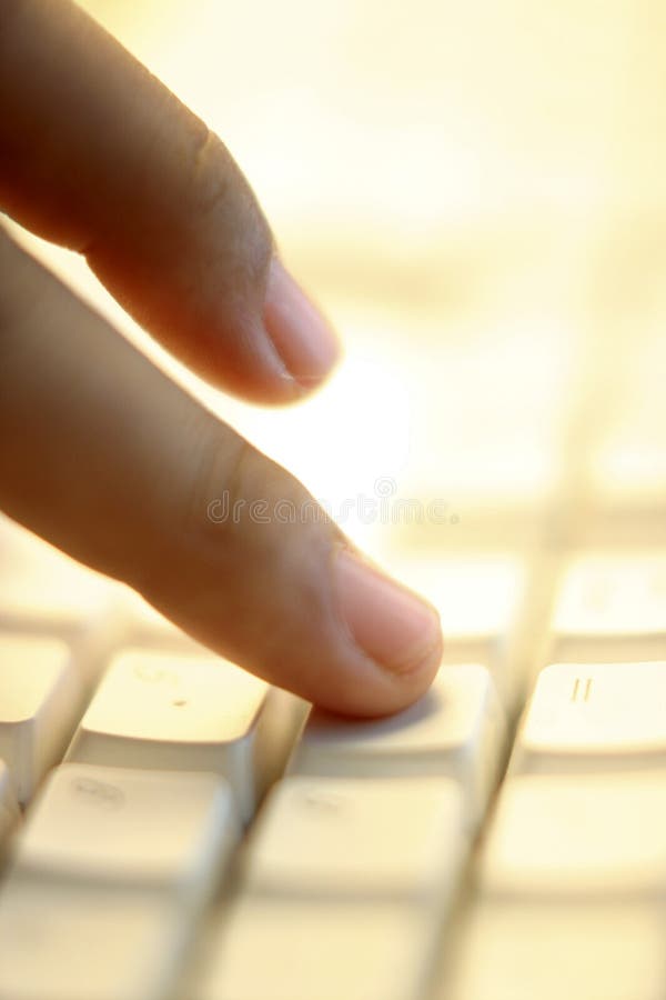 Hand typing stock image. Image of electronics, communication - 40855825