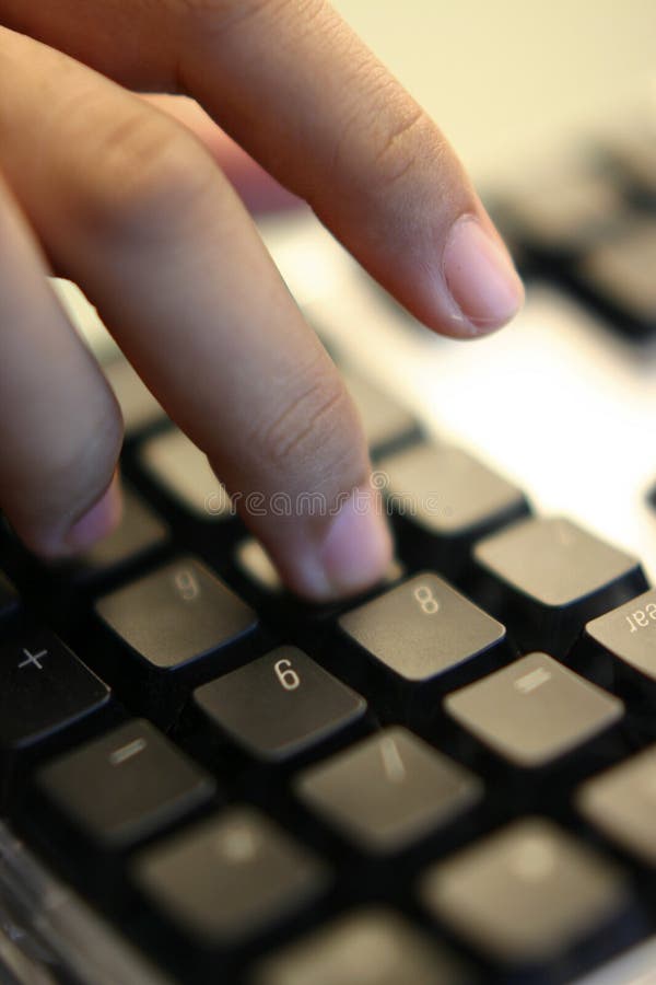 Hand typing stock image. Image of input, hand, parts - 40855845