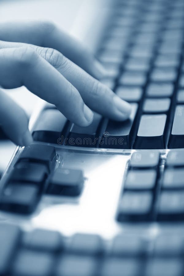 Hand typing stock photo. Image of vertical, hands, electronics - 40855862