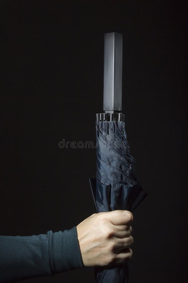 Hand with umbrella stock image. Image of handle, safe - 166915759