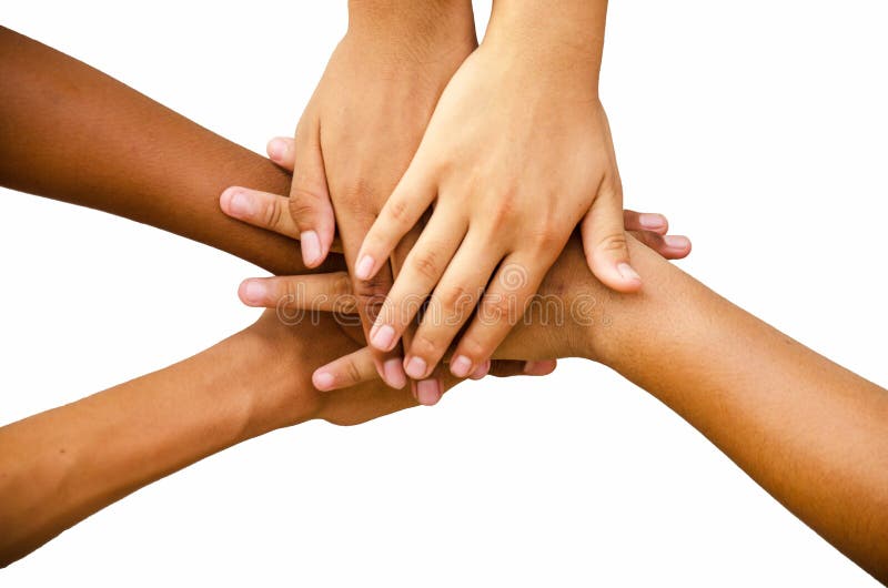 Hand for unity stock photo. Image of friendly, team, partnership - 42219500