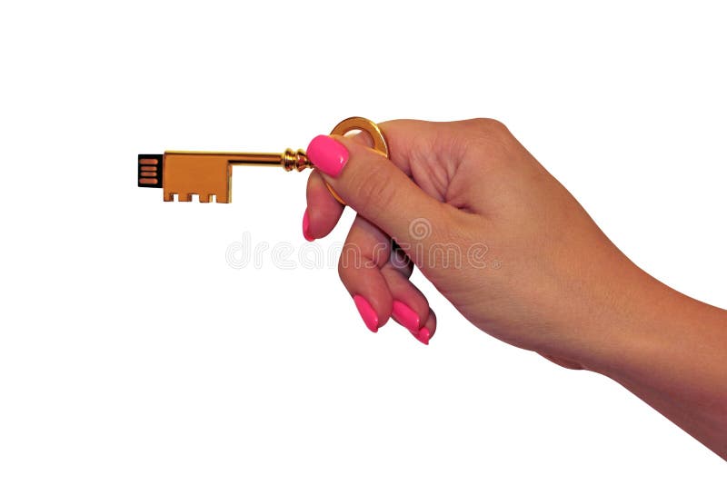 Hand Using the Keys of Computers Included in the Operating System, and ...