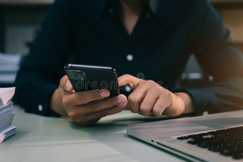 Hand Using Smart Phone, Mobile P Payments Online Shopping, Omni Channel ...