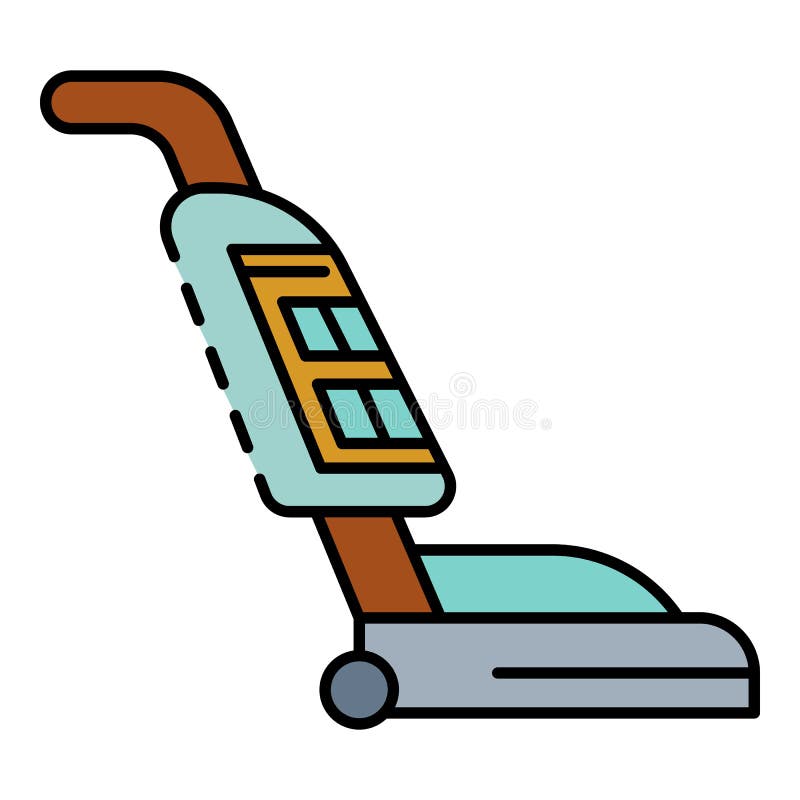 Hand Vacuum Cleaner Icon Color Outline Vector Stock Vector ...