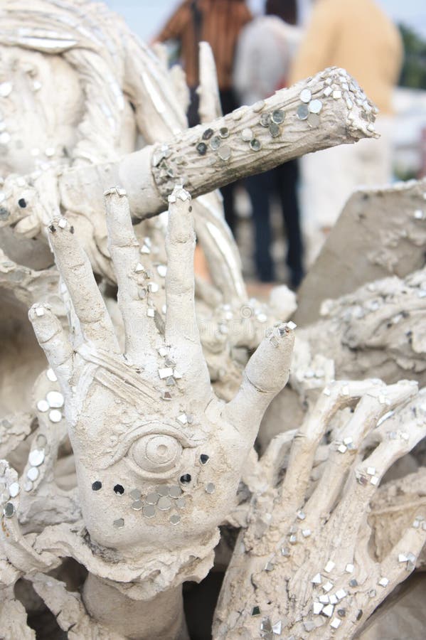 Hand van Hel stock foto. Image of been, demon, deel, zonde - 35993604