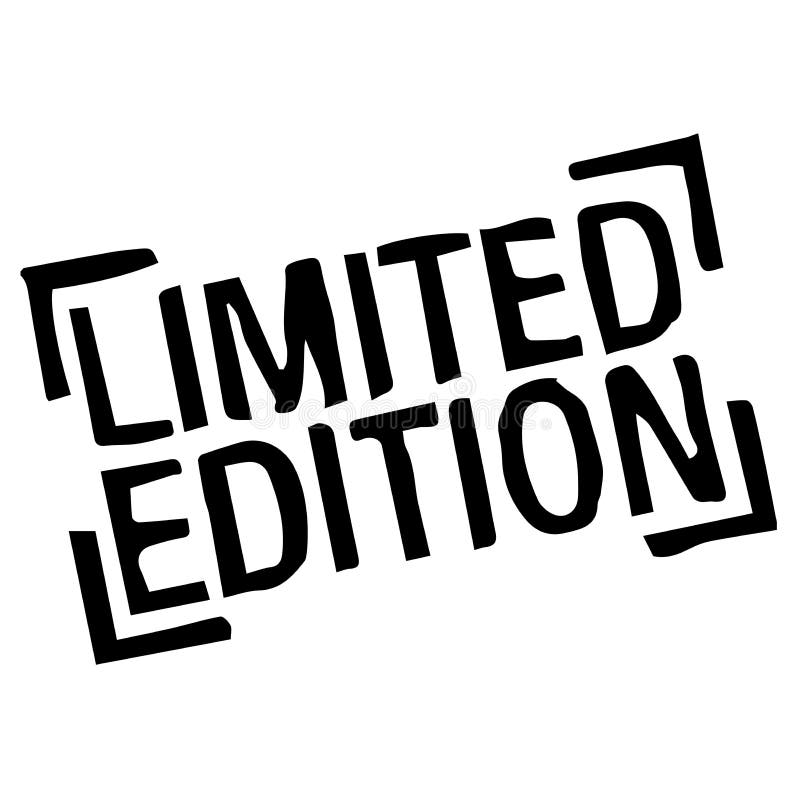 Abstract Grunge Office Rubber Stamp with the Text Limited Edition ...