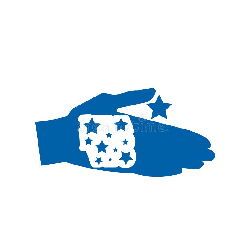 Hand Vector Logo. Education Logo Stock Vector - Illustration of health ...