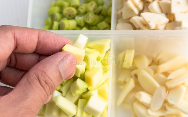 Hand Vegetable stock image. Image of kitchen, mask, table - 85584089