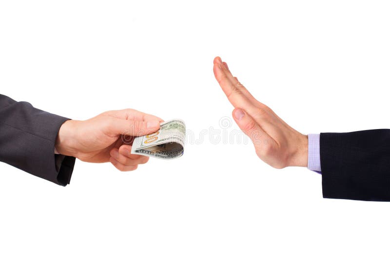 Hand, Die Geld Zu Anderer Hand Gibt Stockbild - Bild von papier, hilfe ...